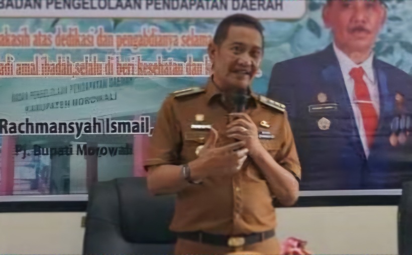 dicopot gubernur sulteng sebagai pj bupati morowali, rachmansyah